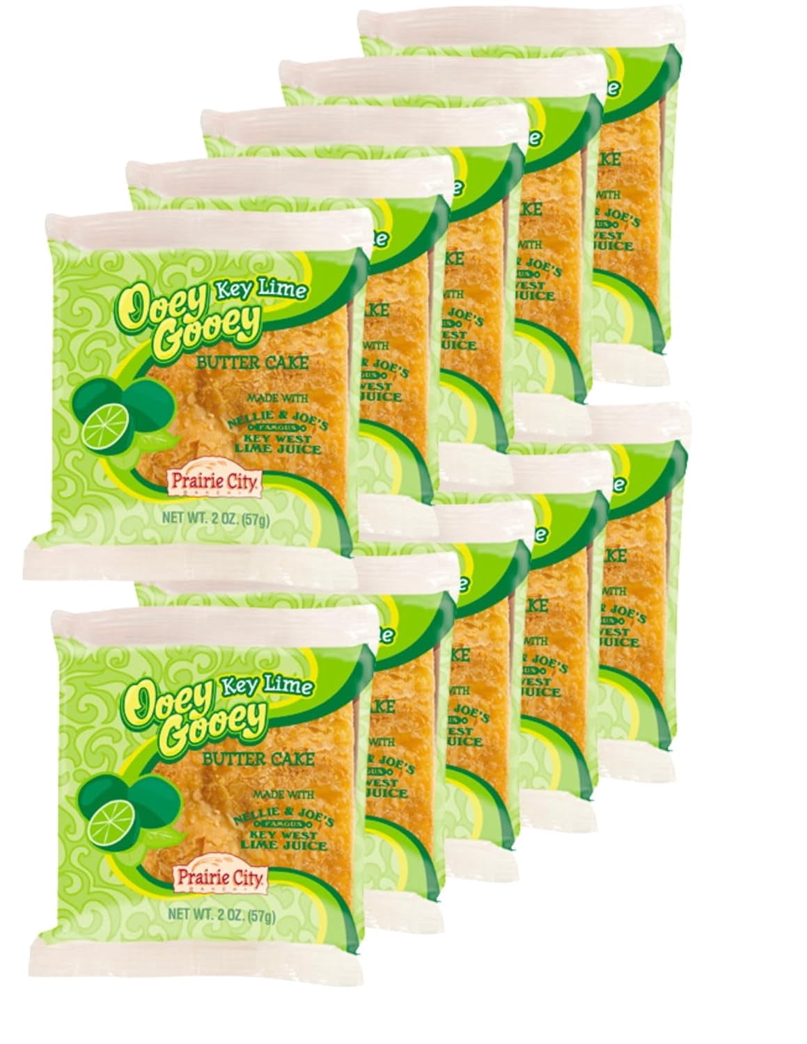 Prairie City Bakery Ooey Gooey Key Lime Butter Cake | 10 Count ...