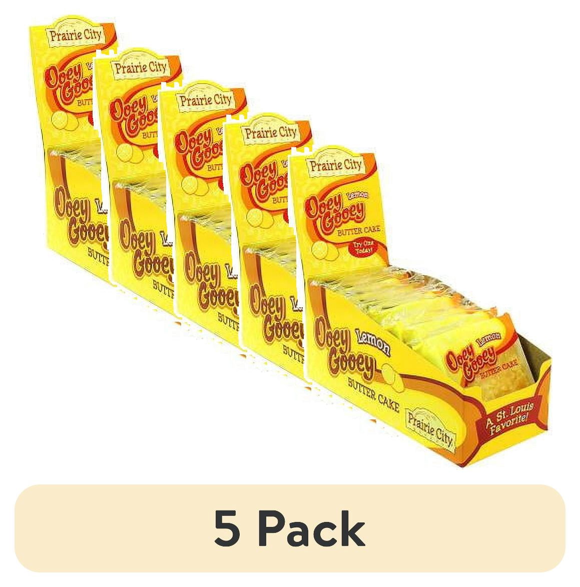 (5 pack) Prairie City Bakery Lemon Ooey Gooey Butter Cake, 1 Box, 10 ...