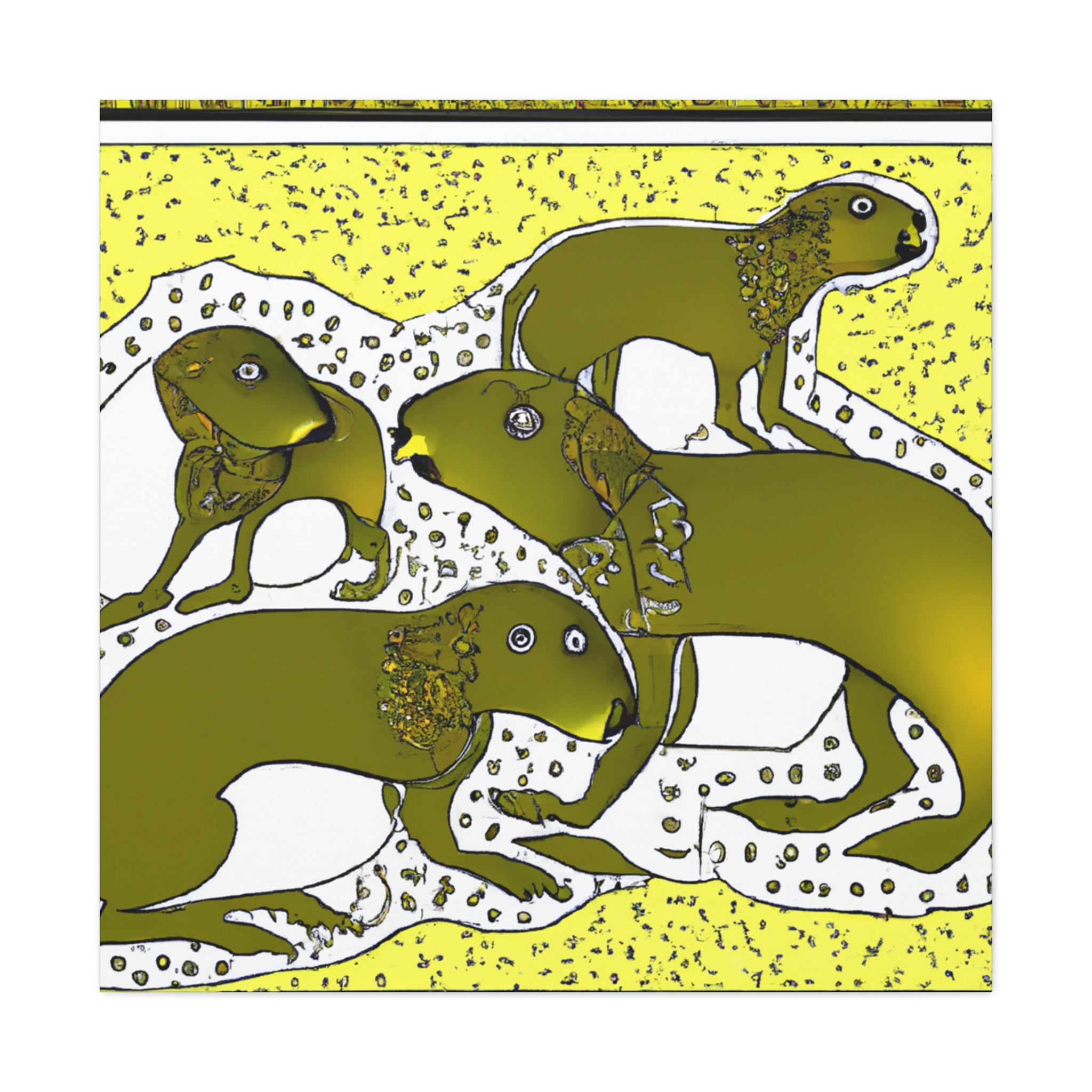 Prairie Dog Rococo - Canvas - Walmart.com