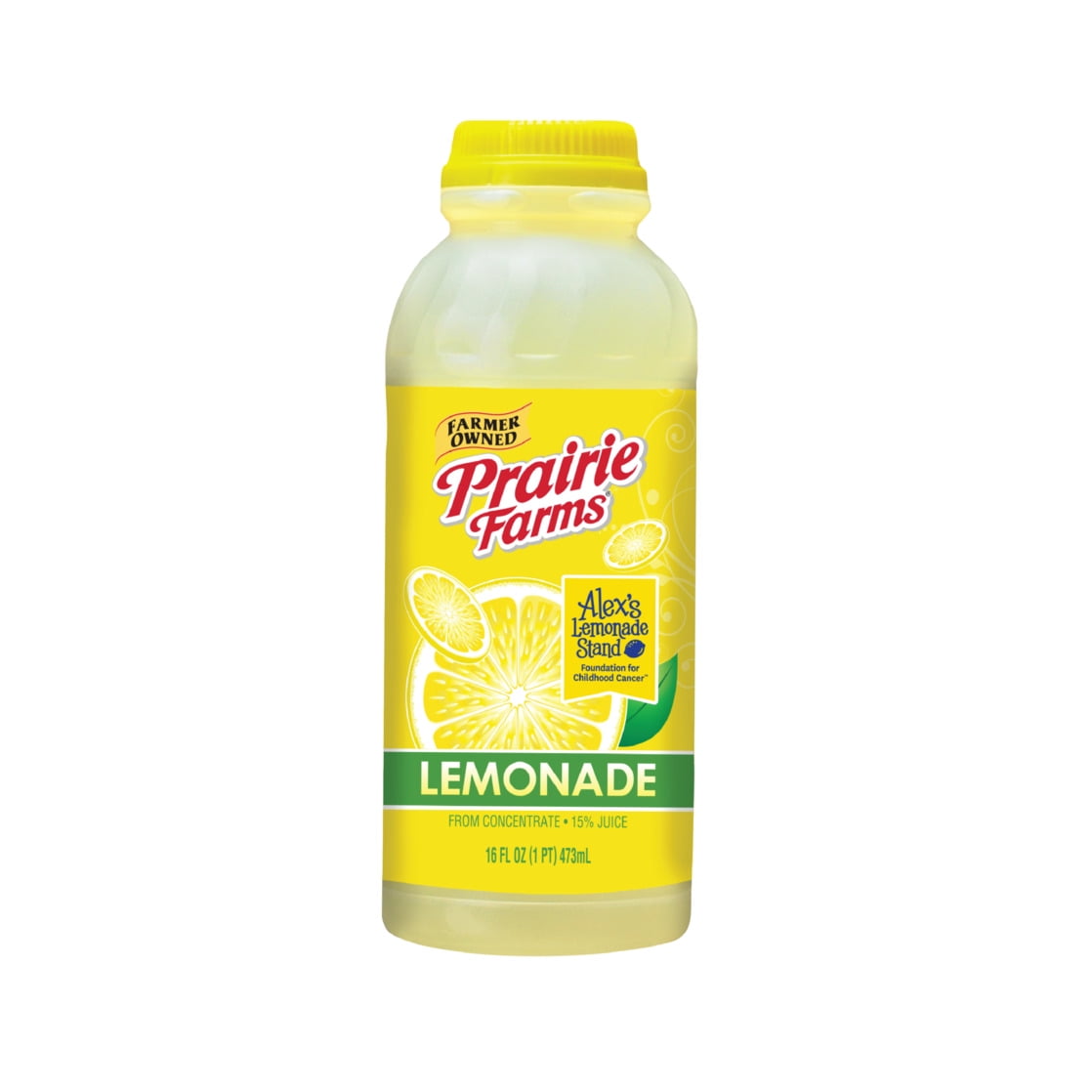 Prairie Farms, Lemonade, Pint, 16 Fl Oz - Walmart.com