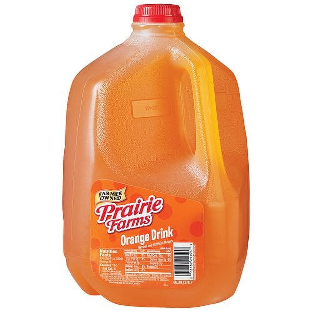 Prairie Farms Orange Drink, 1 Gallon - Walmart.com