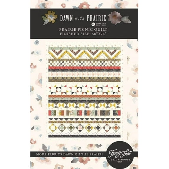 Prairie Picnic Quilt Pattern by Fancy That Design - Walmart.com