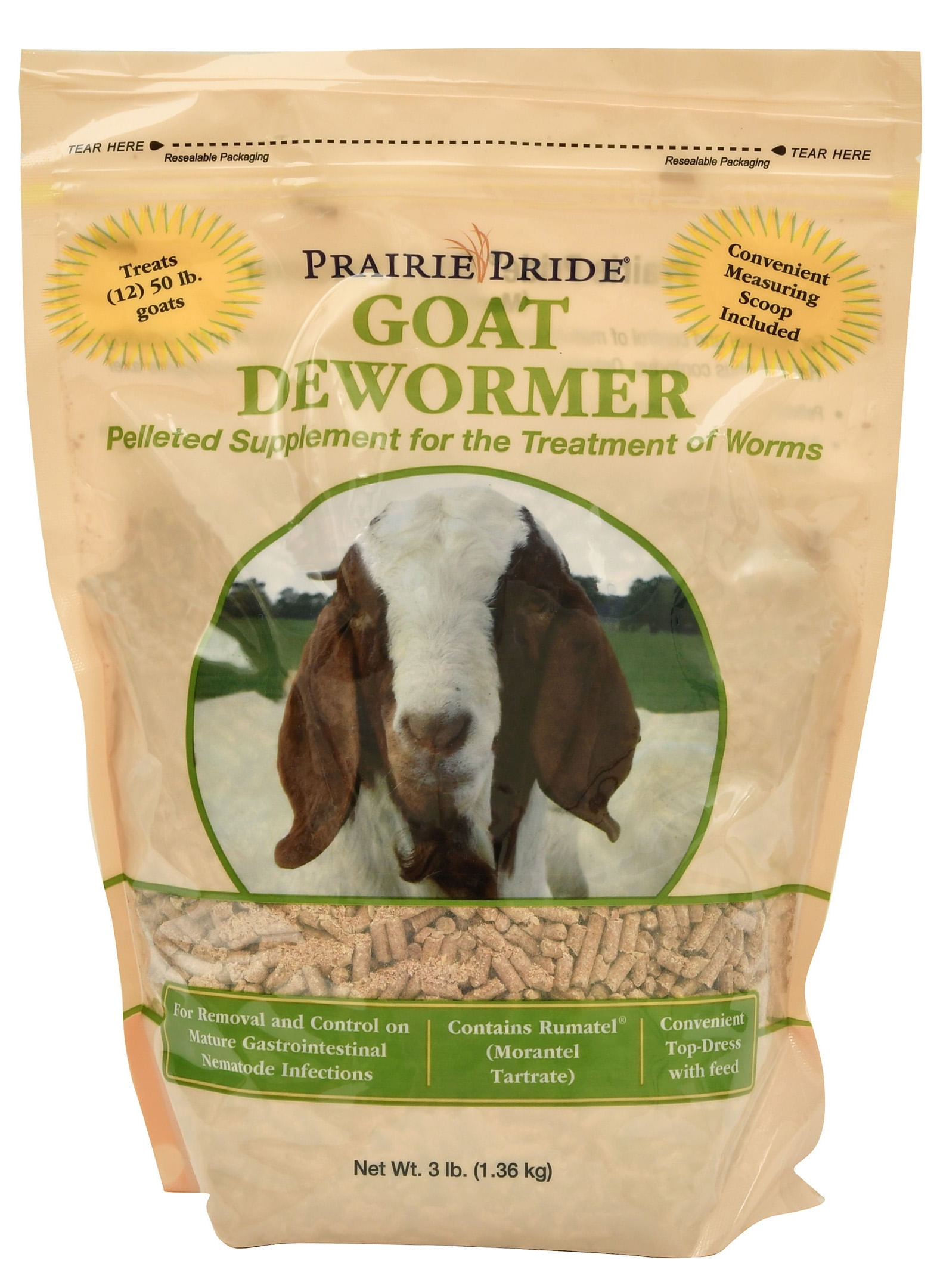 Prairie Pride Pelleted Goat Dewormer, 3 lb - Walmart.com