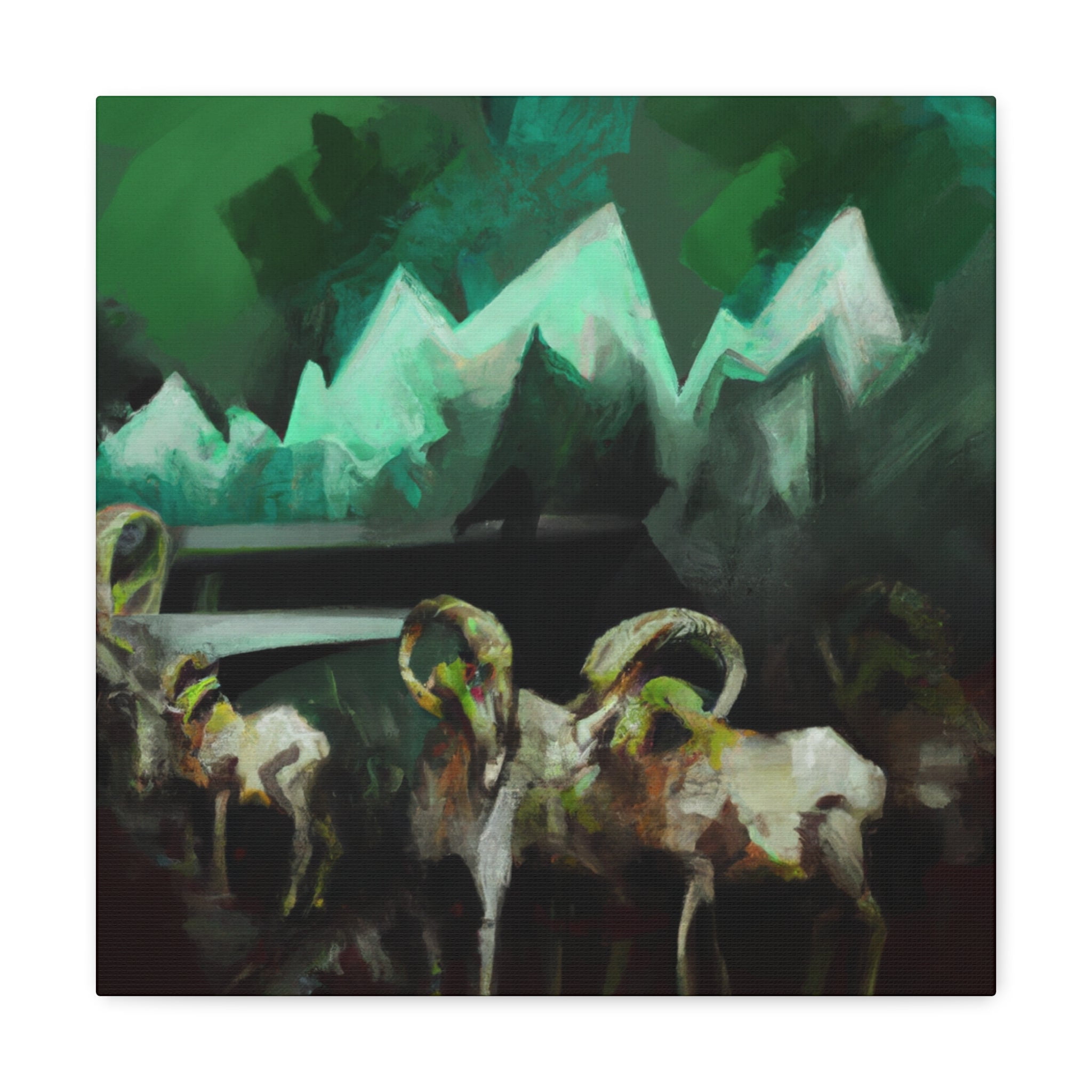 "Prairie Ram Portrait" - Canvas - Walmart.com