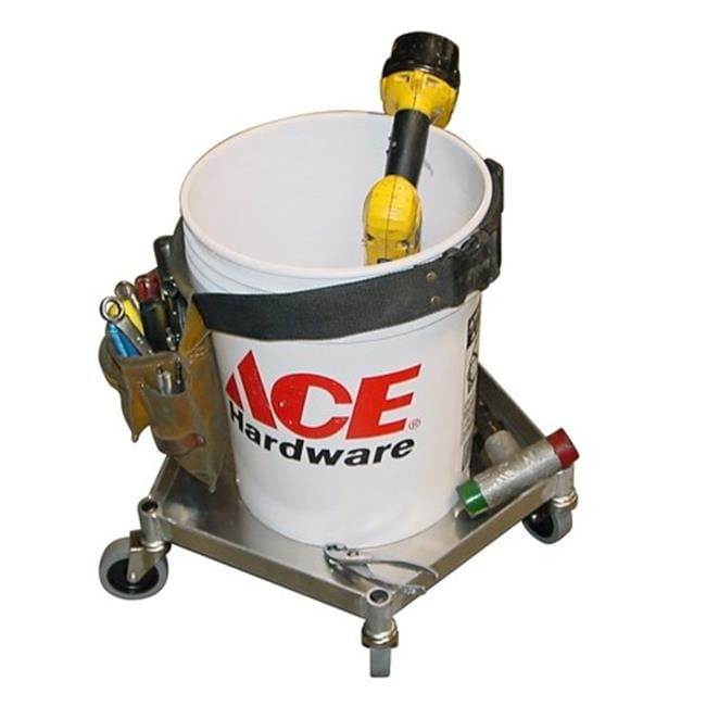 Prairie View HH319P Handi-Helper Aluminum Dolly Storage Solutions- 5 x ...