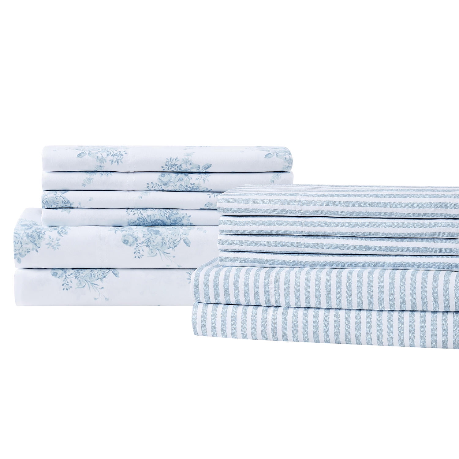 Prairie by Rachel Ashwell SS3359KG-4706 12-Piece Garment Washed Sheet ...