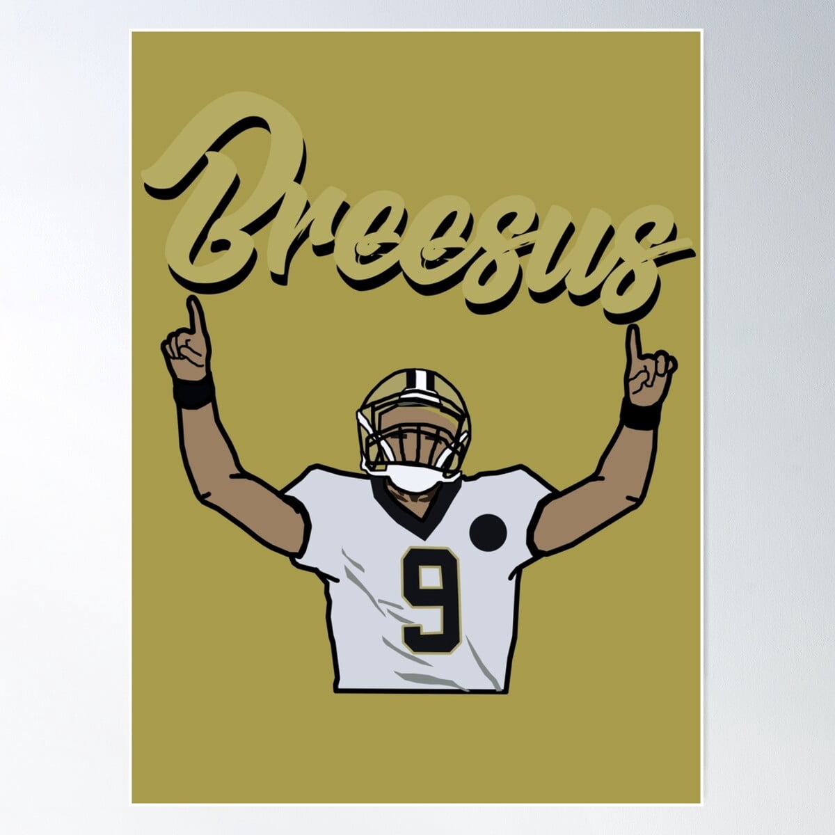 Praise Breesus Poster Wall Art, Modern Wall Decor, 8x12 UNFRAMED ...