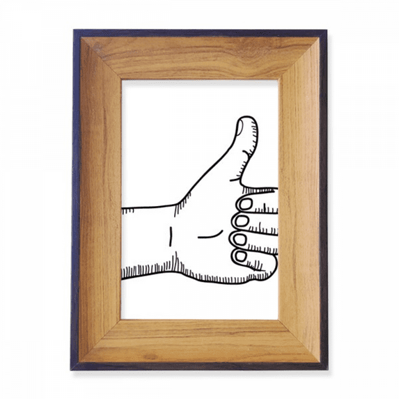 Praise Gesture Line Drawing Pattern Photo Frame Exhibition Display Art ...