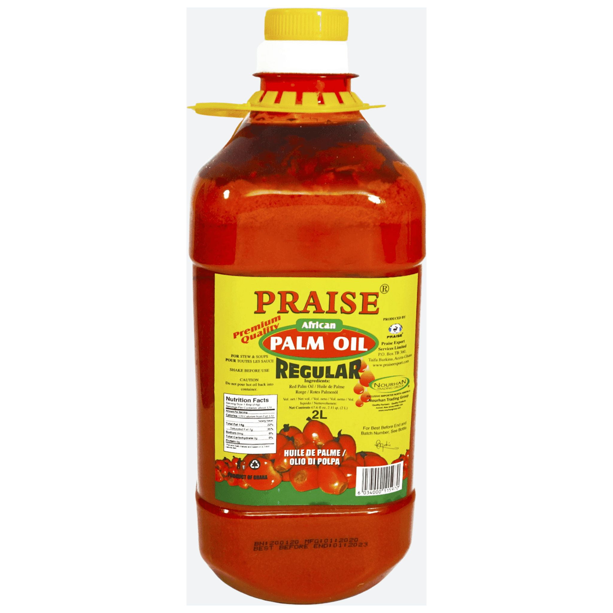 Praise Palm Oil 2L - Regular-Authentic Flavor for Traditional Cooking ...