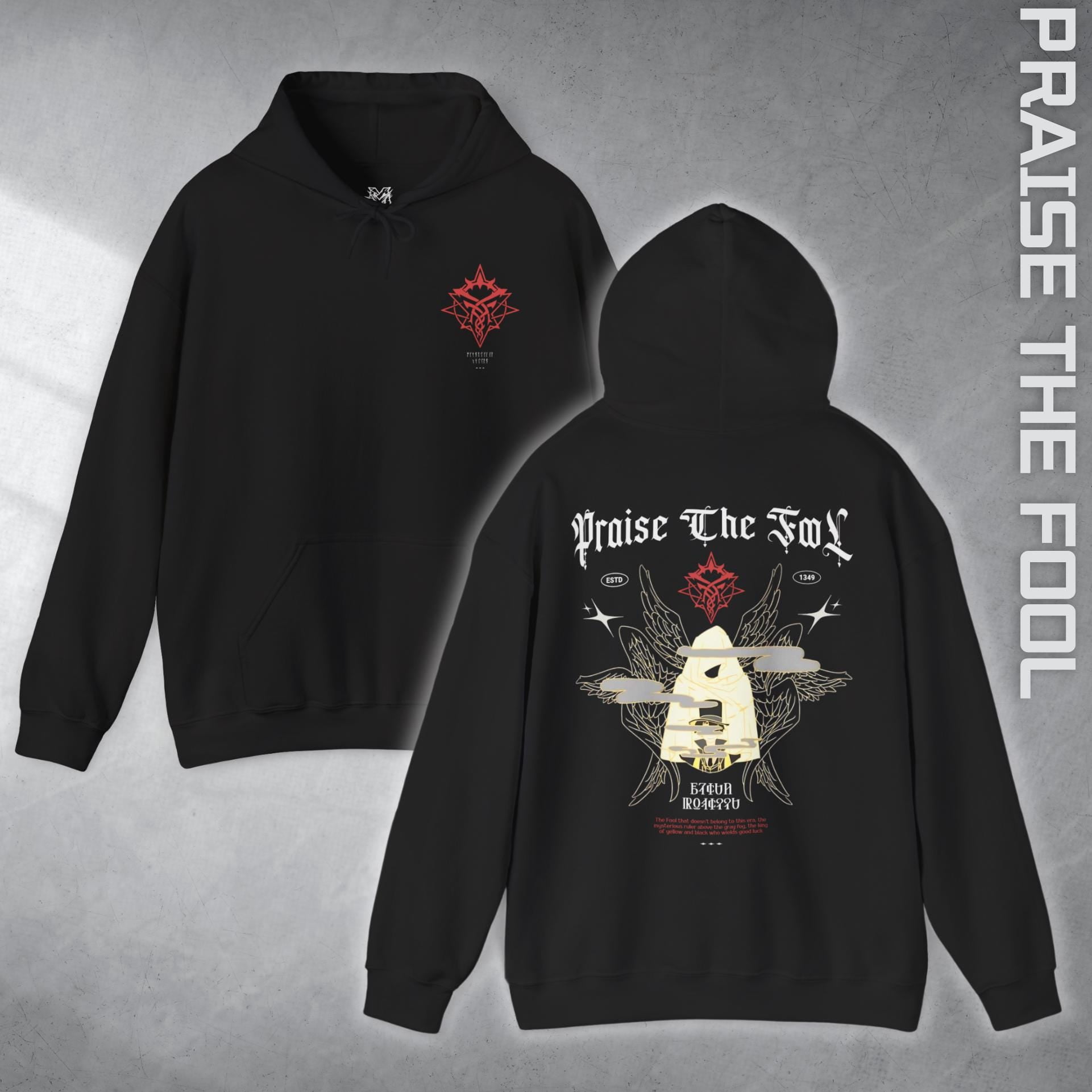 Praise The Fool Hoodie, Unisex LOTM Zip Hoodie, Klein Moretti ...