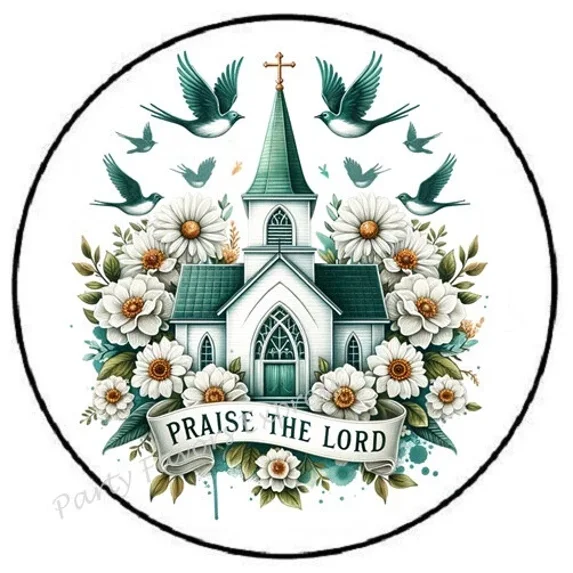 Praise The Lord Church Stickers Party Favors Phone Decal Water Bottle ...