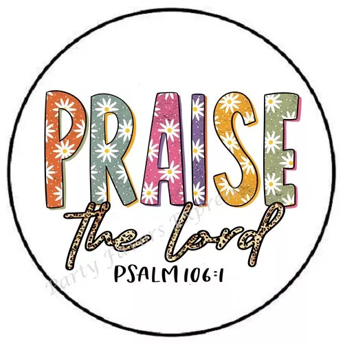 Praise The Lord Religious Sticker Party Favors Sticker Envelope Seals ...