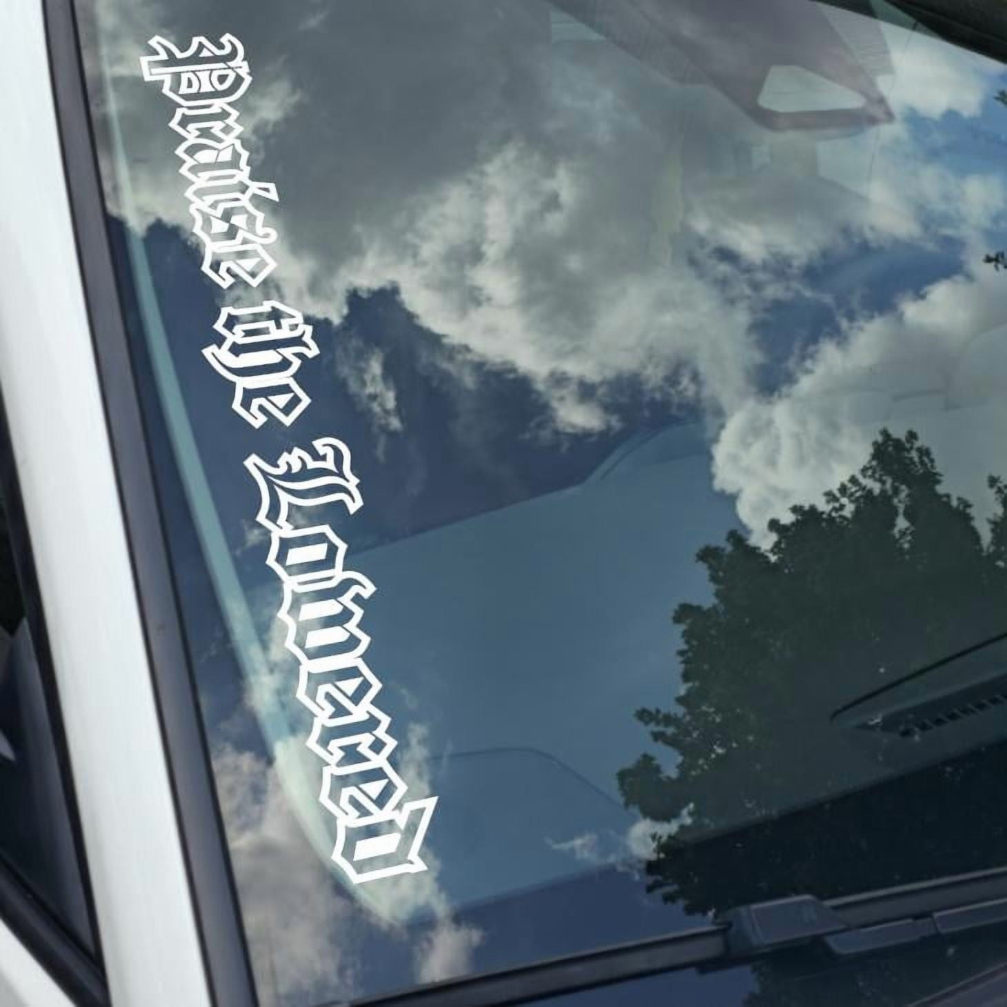 Praise The Lowered Vinyl Decal Sticker Bumper Window UV & Water ...