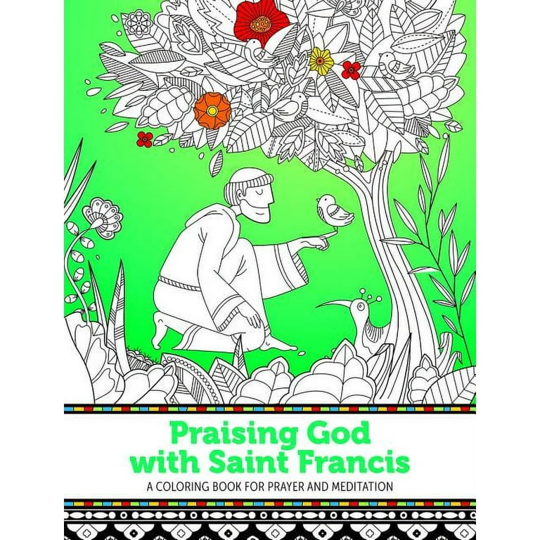 st francis coloring book