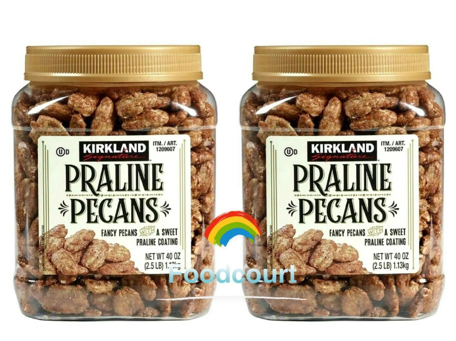 Praline Pecans 2-Pack – 40 oz Each (Total 80 oz) – Sweet & Crunchy ...