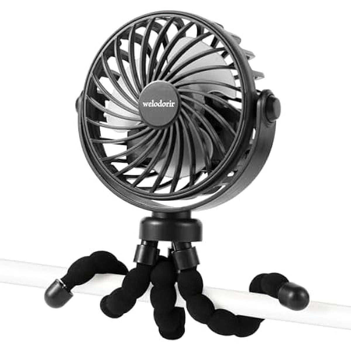 Pram Fan, Stroller Fan Portable Handheld Personal Baby Car Seat Mini ...
