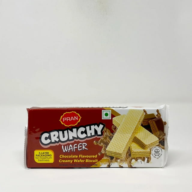Pran Crunchy chocolate Wafer 150g - Walmart.com