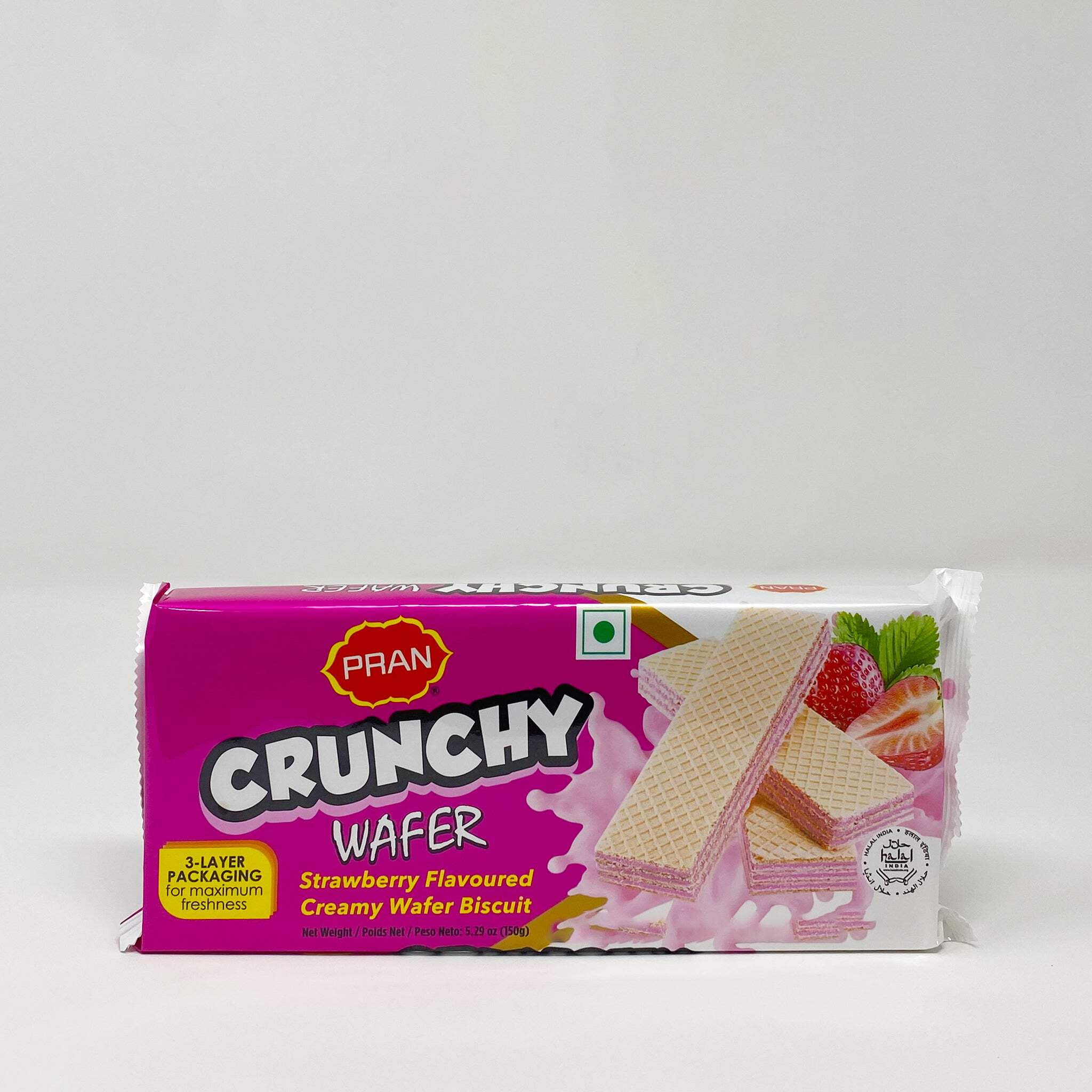 Pran Crunchy strawberry Wafer 150g - Walmart.com
