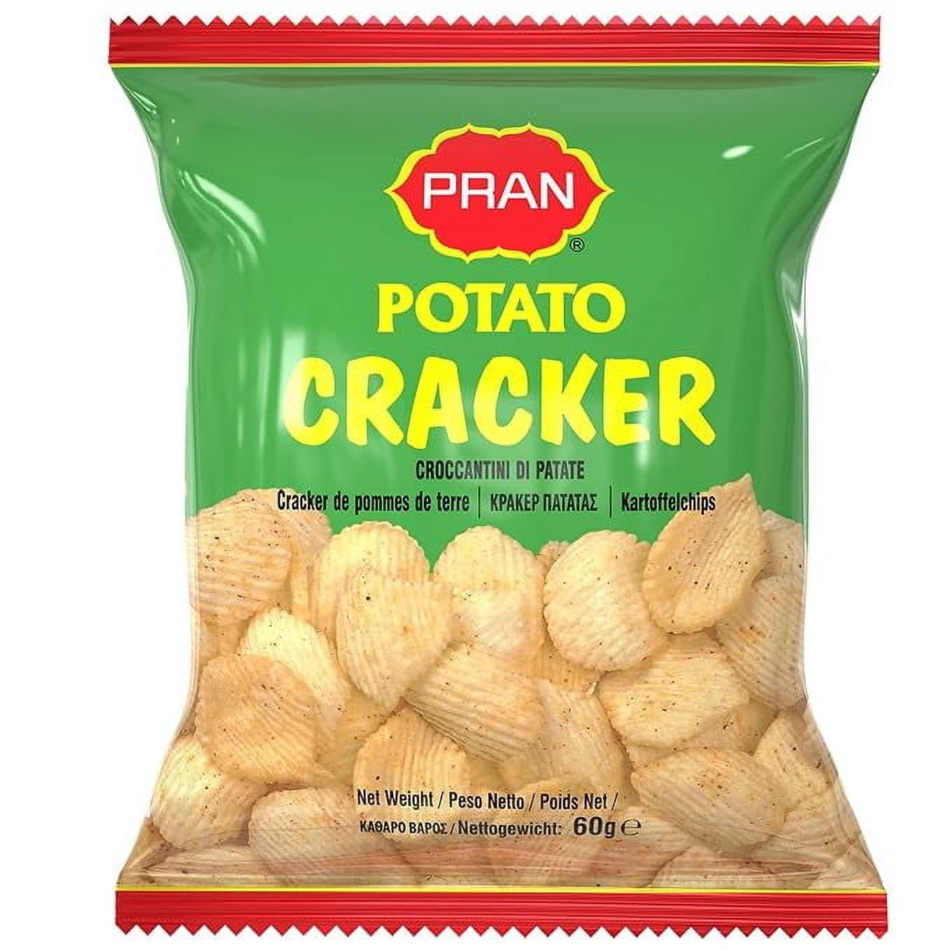 Pran Potato Crackers - 5 packs (60g) - Walmart.com