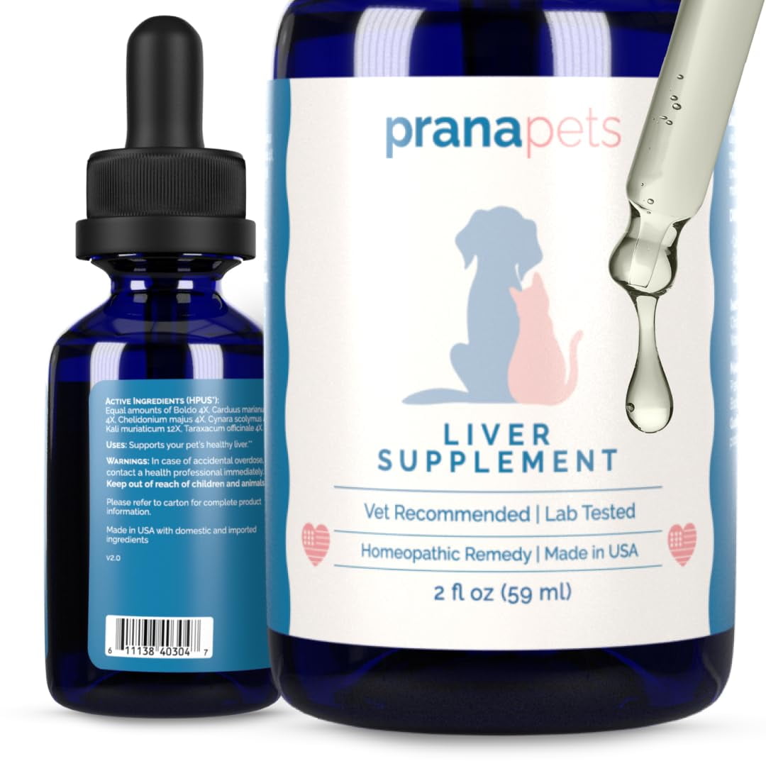 PranaPets Liver Supplement for TMA2 Pets Naturally Aids in Healthy ...