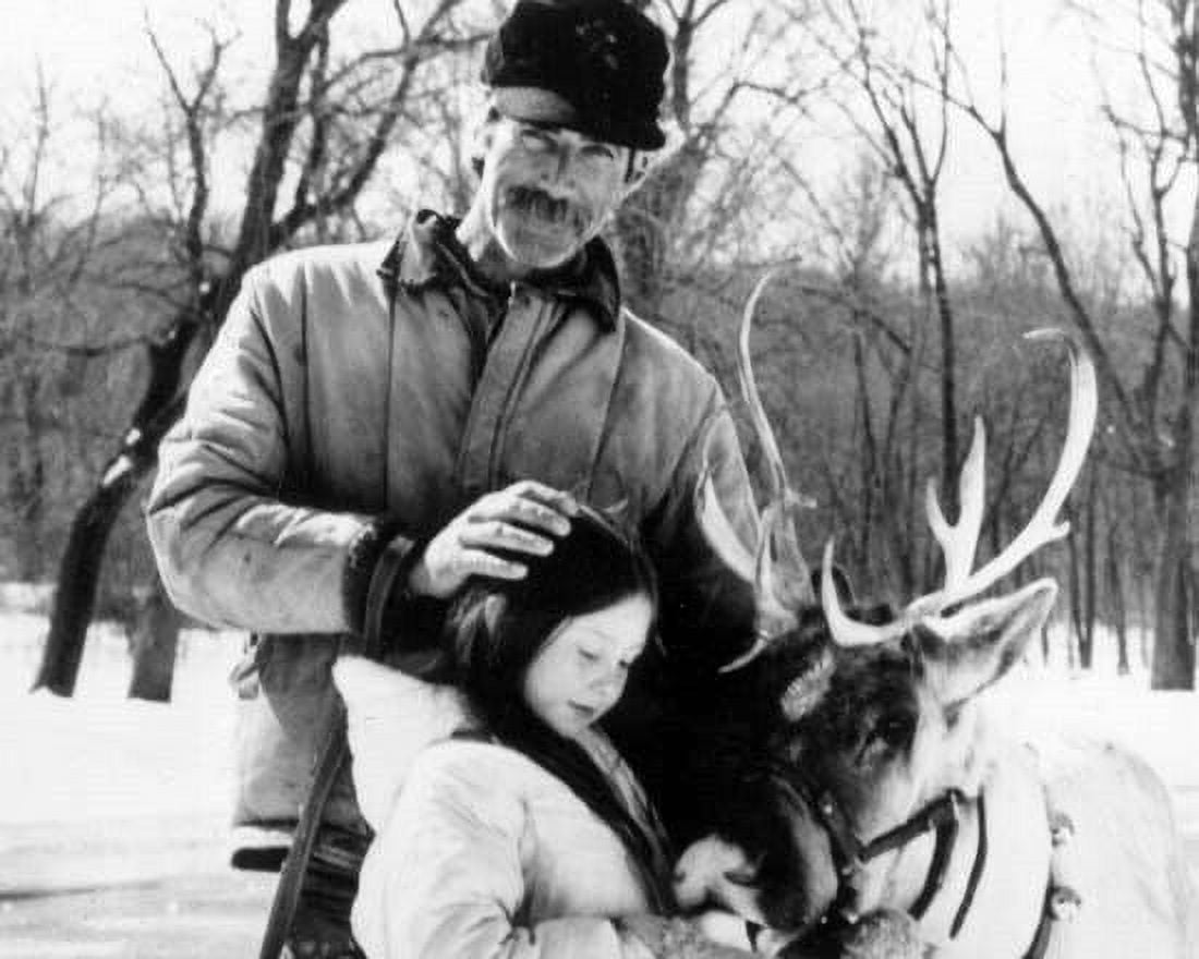 Prancer 1989 Sam Elliott Rebecca Harrell and reindeer Prancer 5x7 photo ...