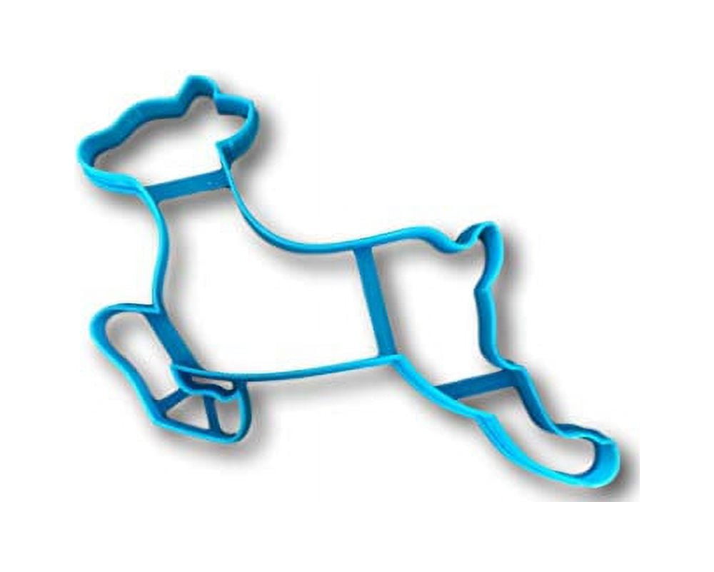 Prancing Reindeer Cookie Cutter (3.0 Inch)- Fast Shipping - Sharp Edges ...