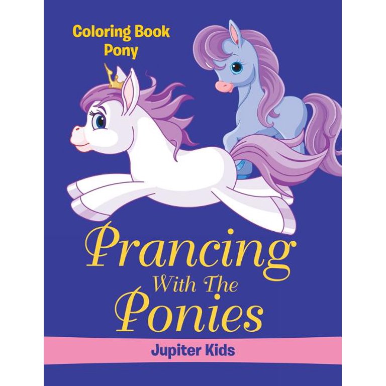 coloring book ponies