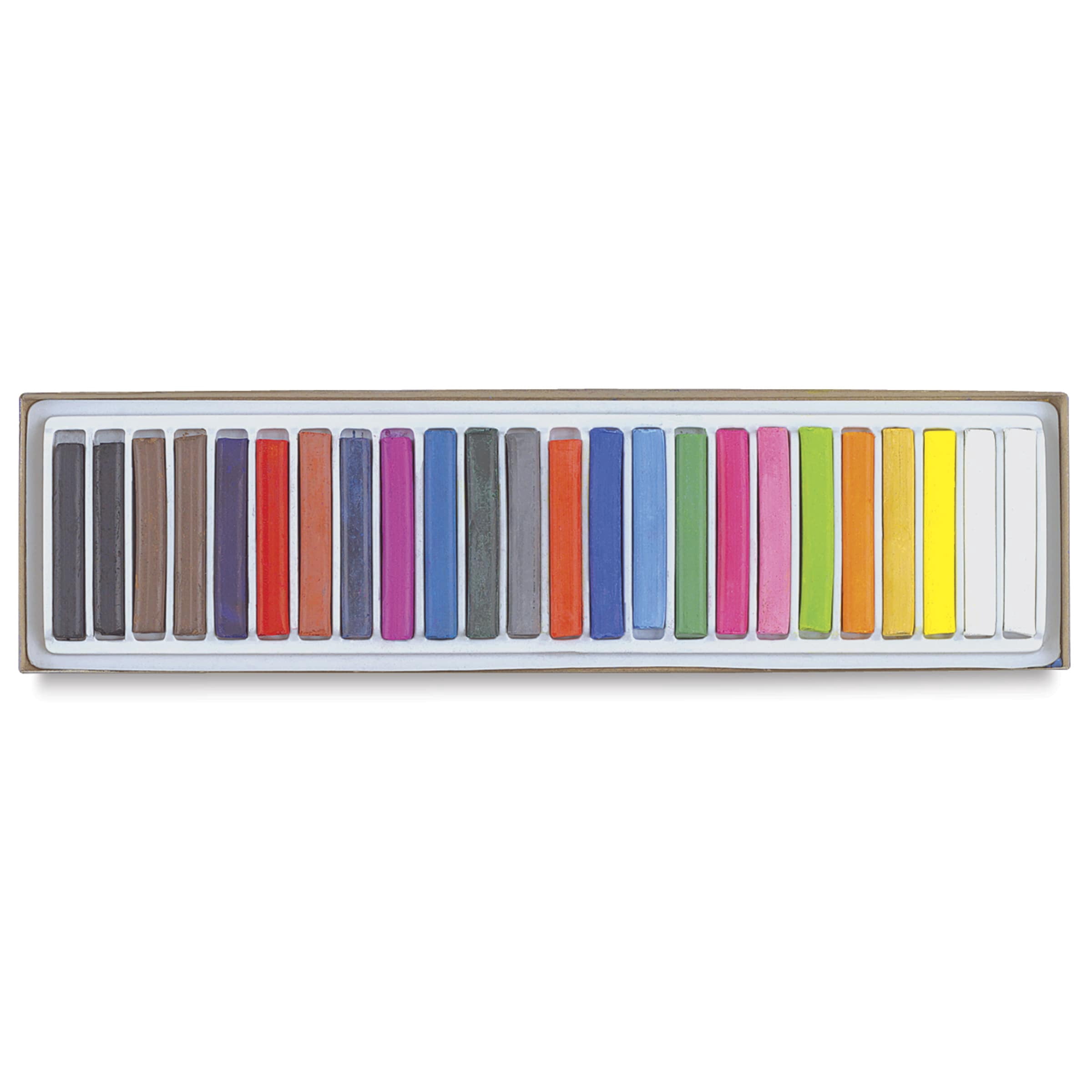 Prang® Pastello Color Paper Chalk Set, Square Stick, Assorted Colors, 3 ...