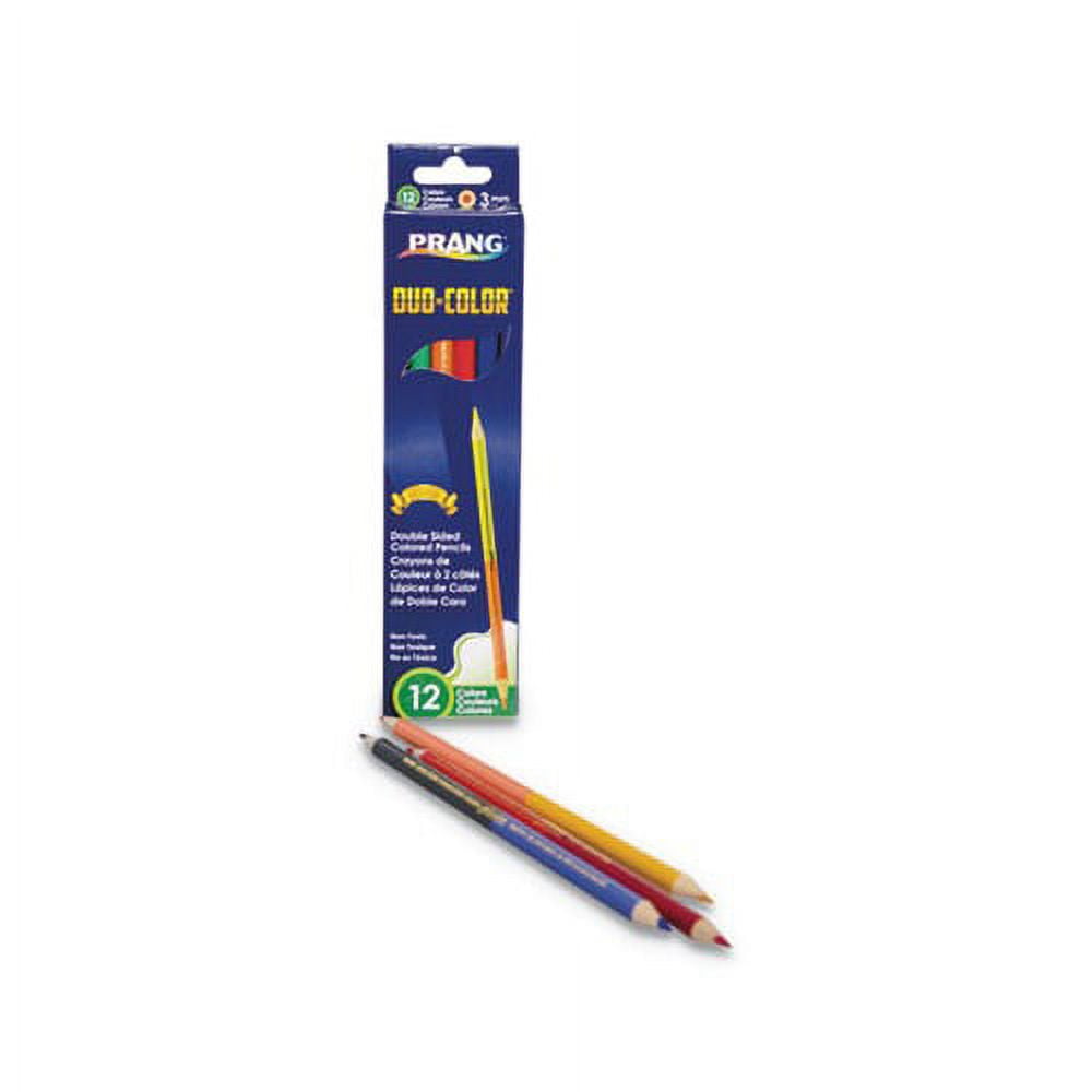 Prang 22106 3 mm Duo Colored Pencil Sets, Assorted Color - Walmart.com