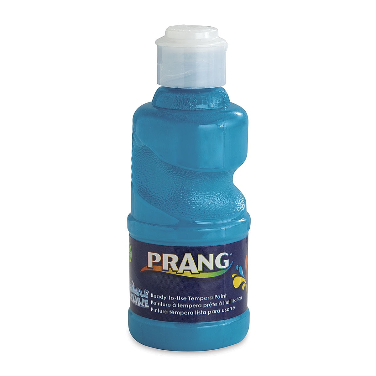 Prang Ready-To-Use Washable Tempera Paints - Turquoise Blue, 8 oz ...