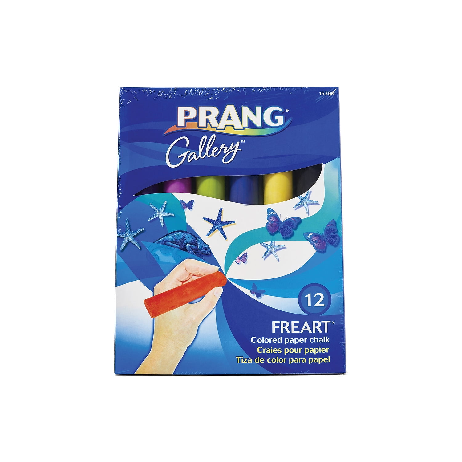 Prang Freart Colored Paper Chalk Set, 12-Colors - Walmart.com