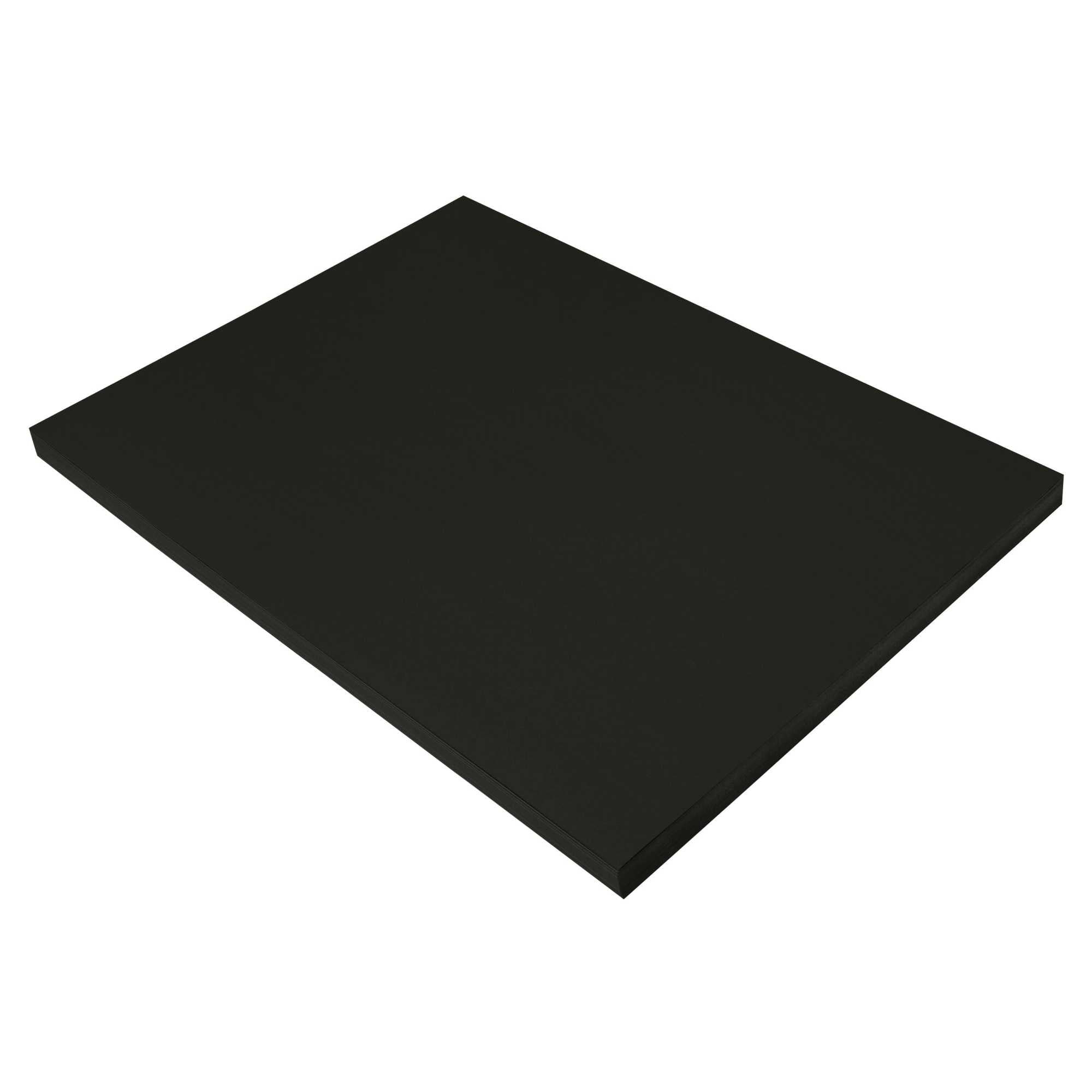 Prang Medium Weight Construction Paper, 18 x 24 Inches, Black, 100 ...