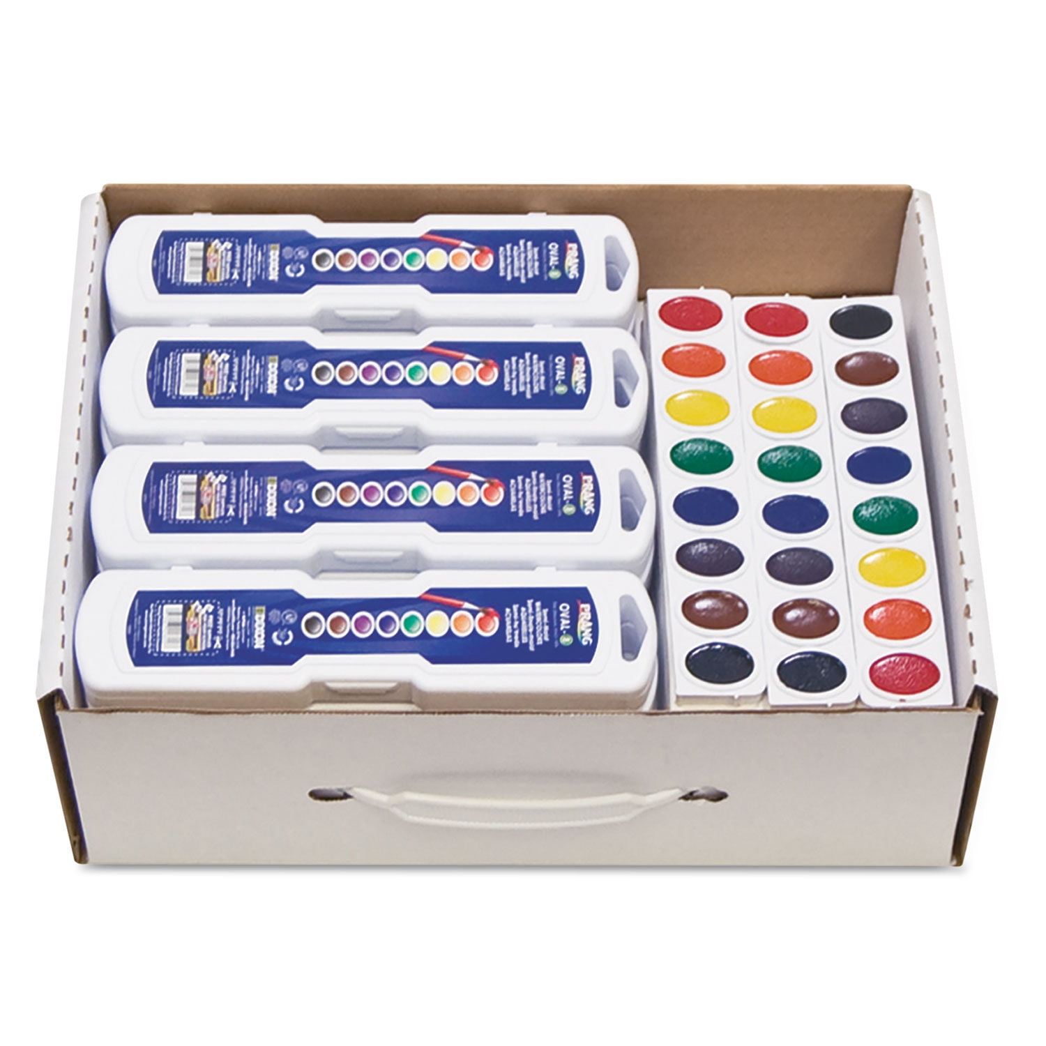 Prang Professional Watercolor Master Pack: 24 Eight-Color Palette Sets ...