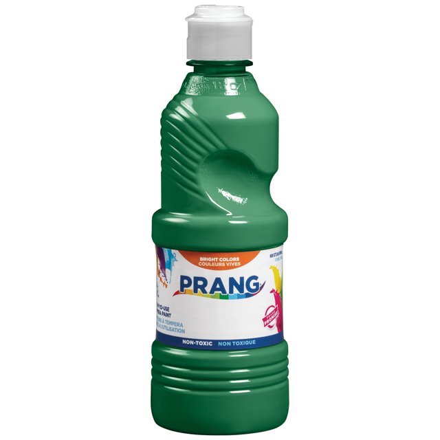 Prang Ready-to-Use Tempera Paint, 16 oz., Green - Walmart Business Supplies