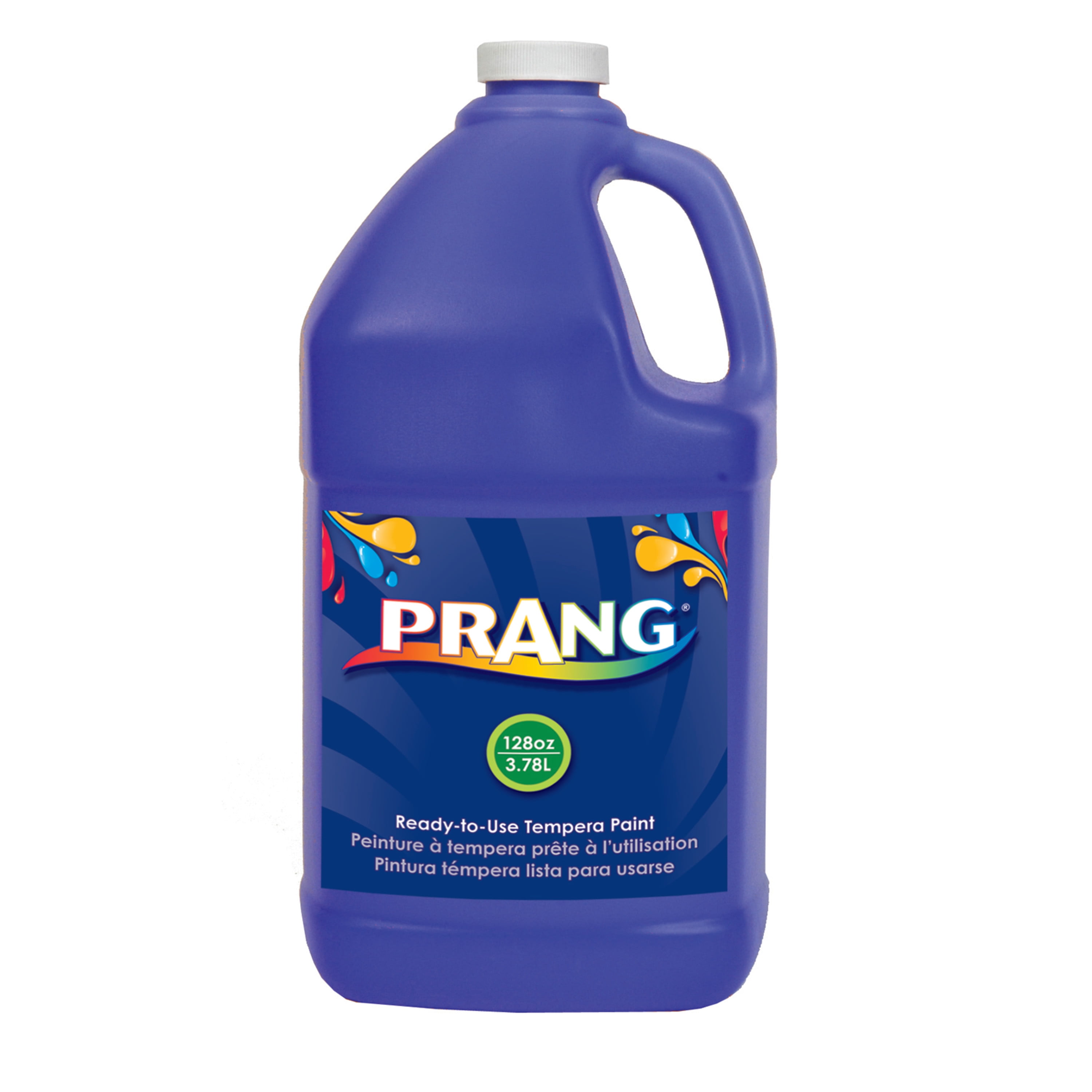 Prang Ready-to-Use Tempera Paint, Blue, 1 gal - Walmart.com