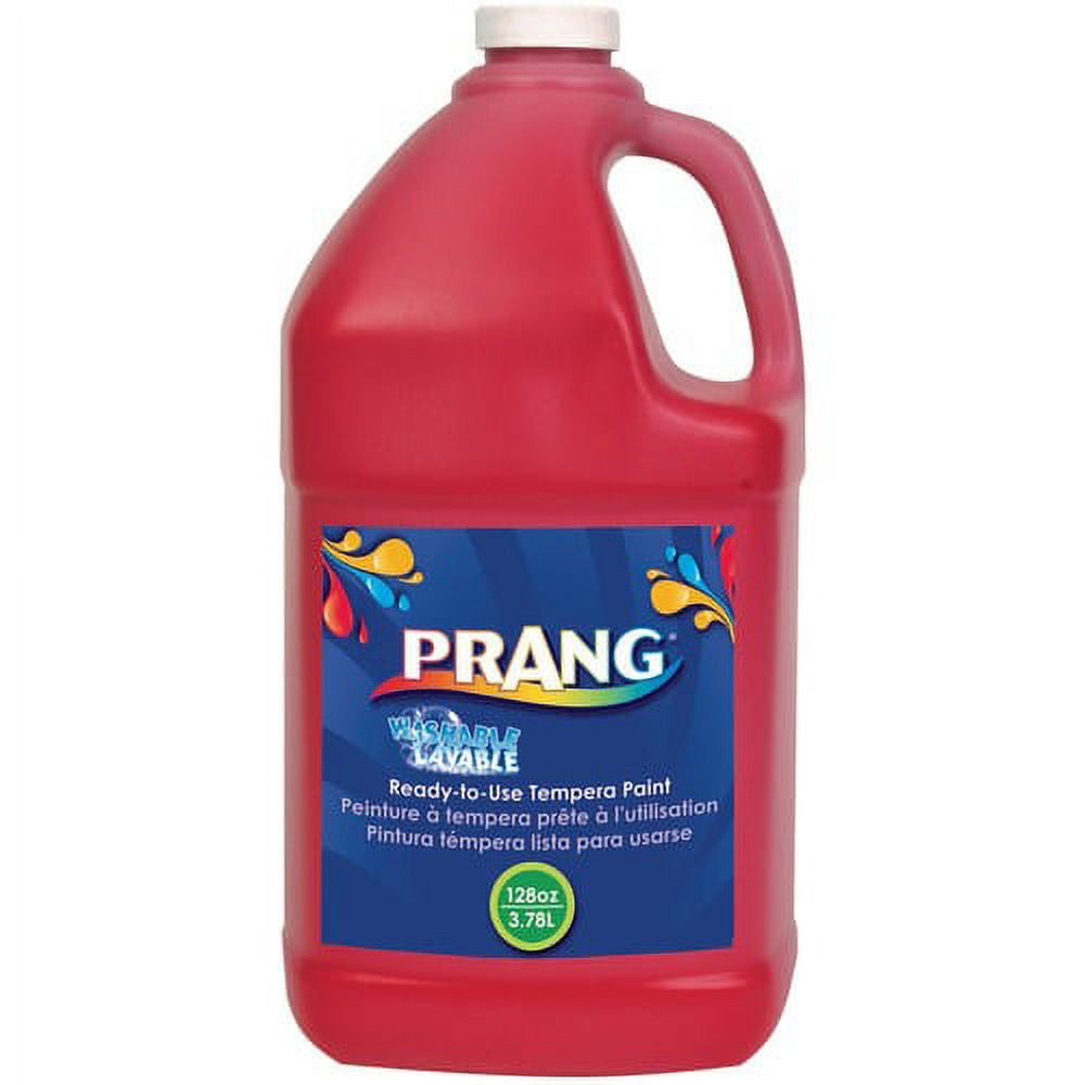 Prang Washable Paint - 1 gal - 1 Each - Red | Bundle of 10 Each ...