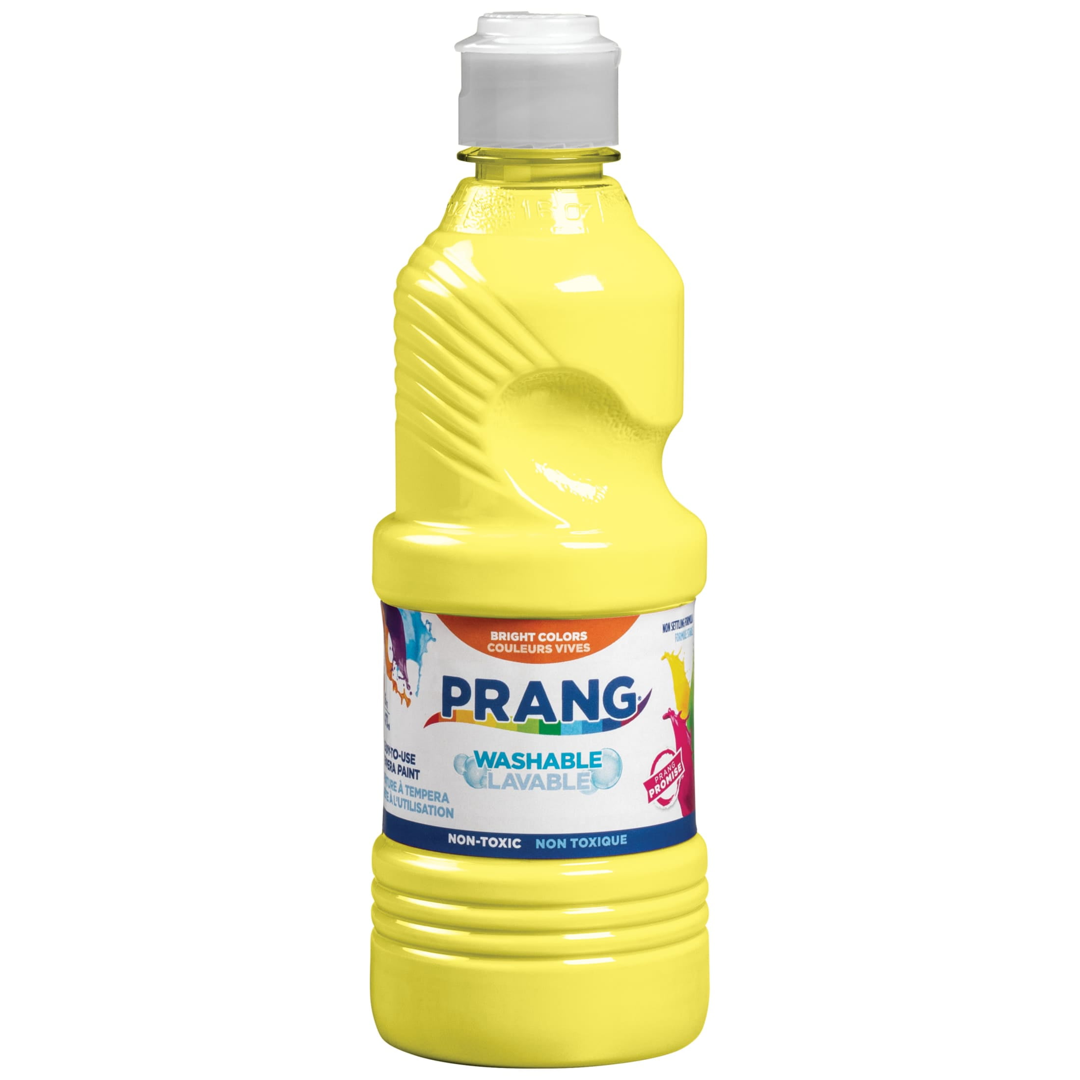 Prang Washable Ready-to-Use Tempera Paint, 16oz., Yellow - Walmart.com