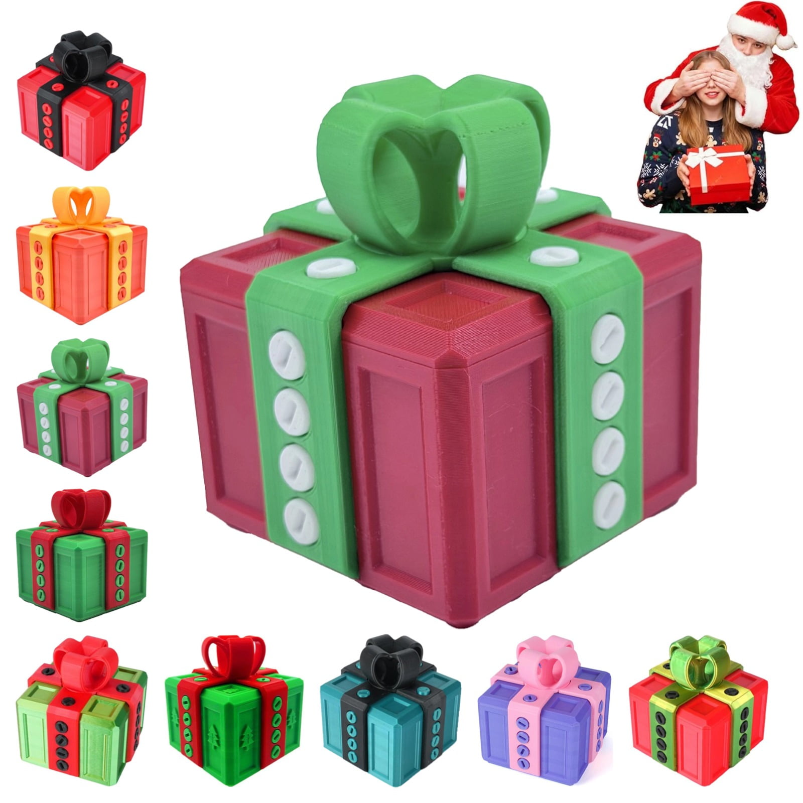 The Prank Box – Annoying Gift Box with Screws, 3D Puzzle Box Prank Toy ...