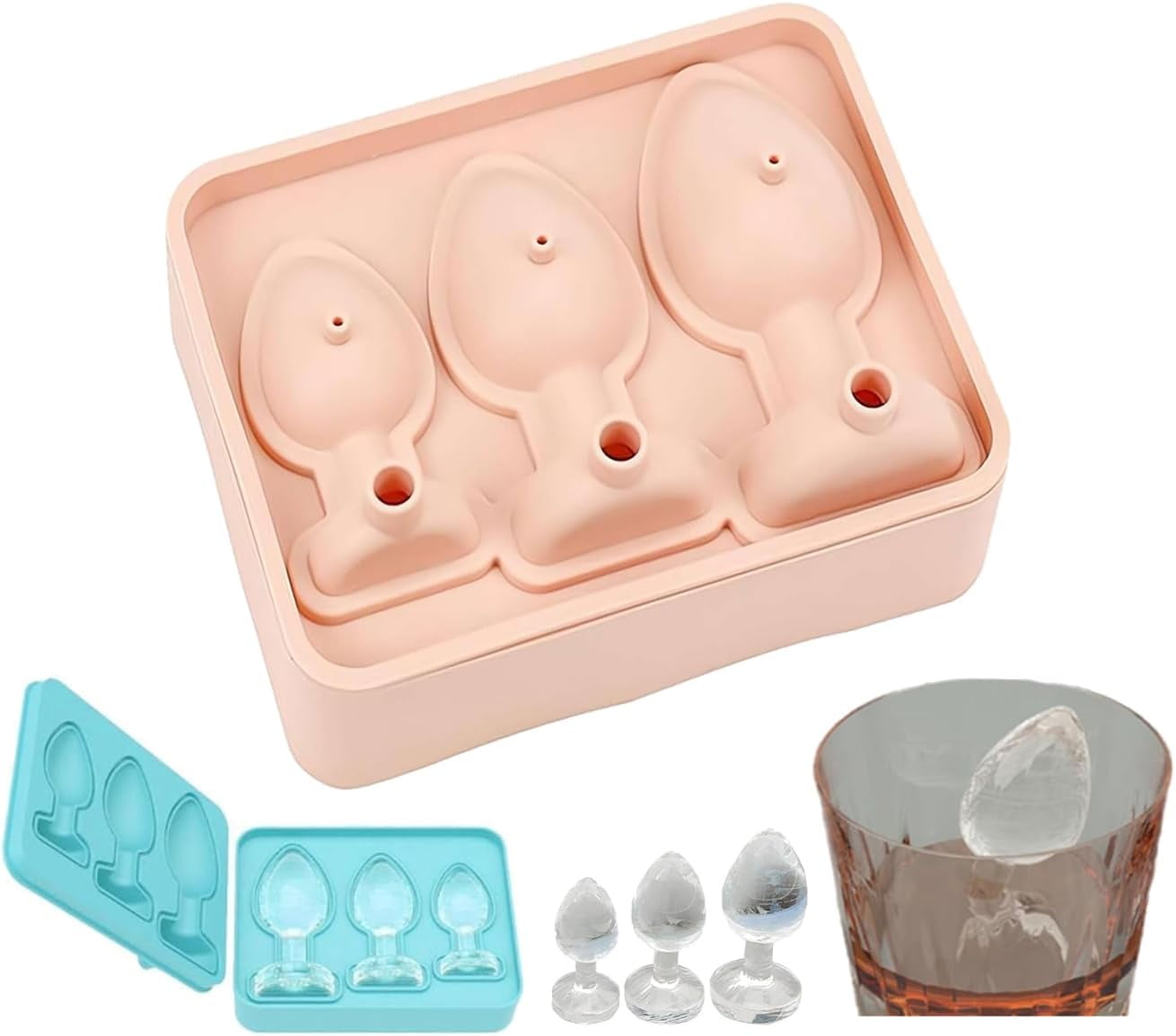 Prank Ice Cube Mold, Prank Ice Cube Mold Ice Tray Trays Mold, Funny Ice ...