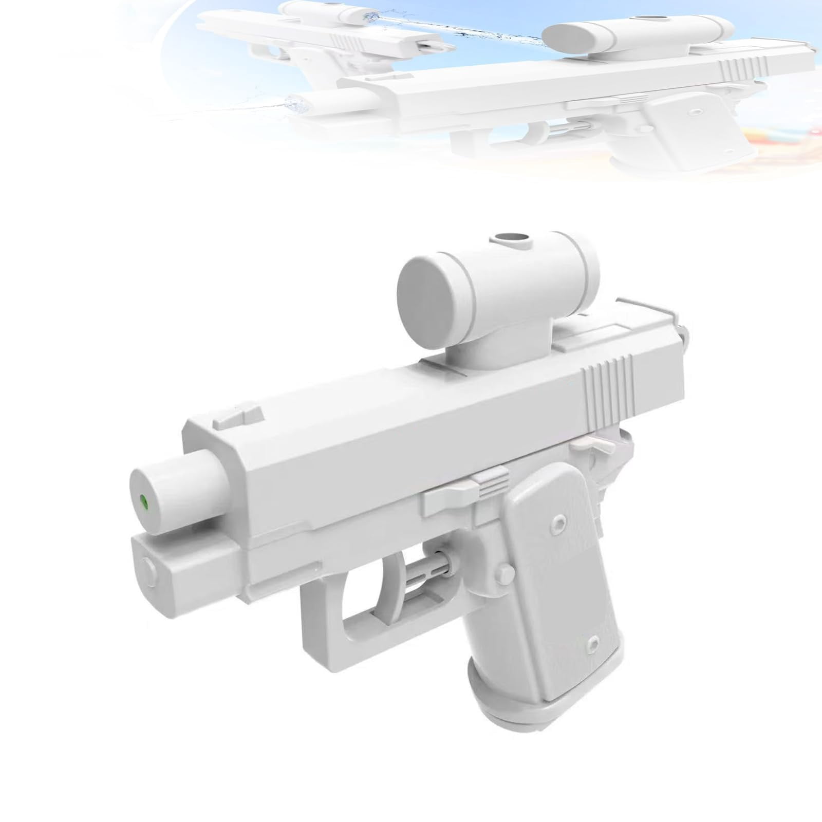 Prank Water Gun Shoots Backwards with Reverse Spray, Two-Way for Summer ...