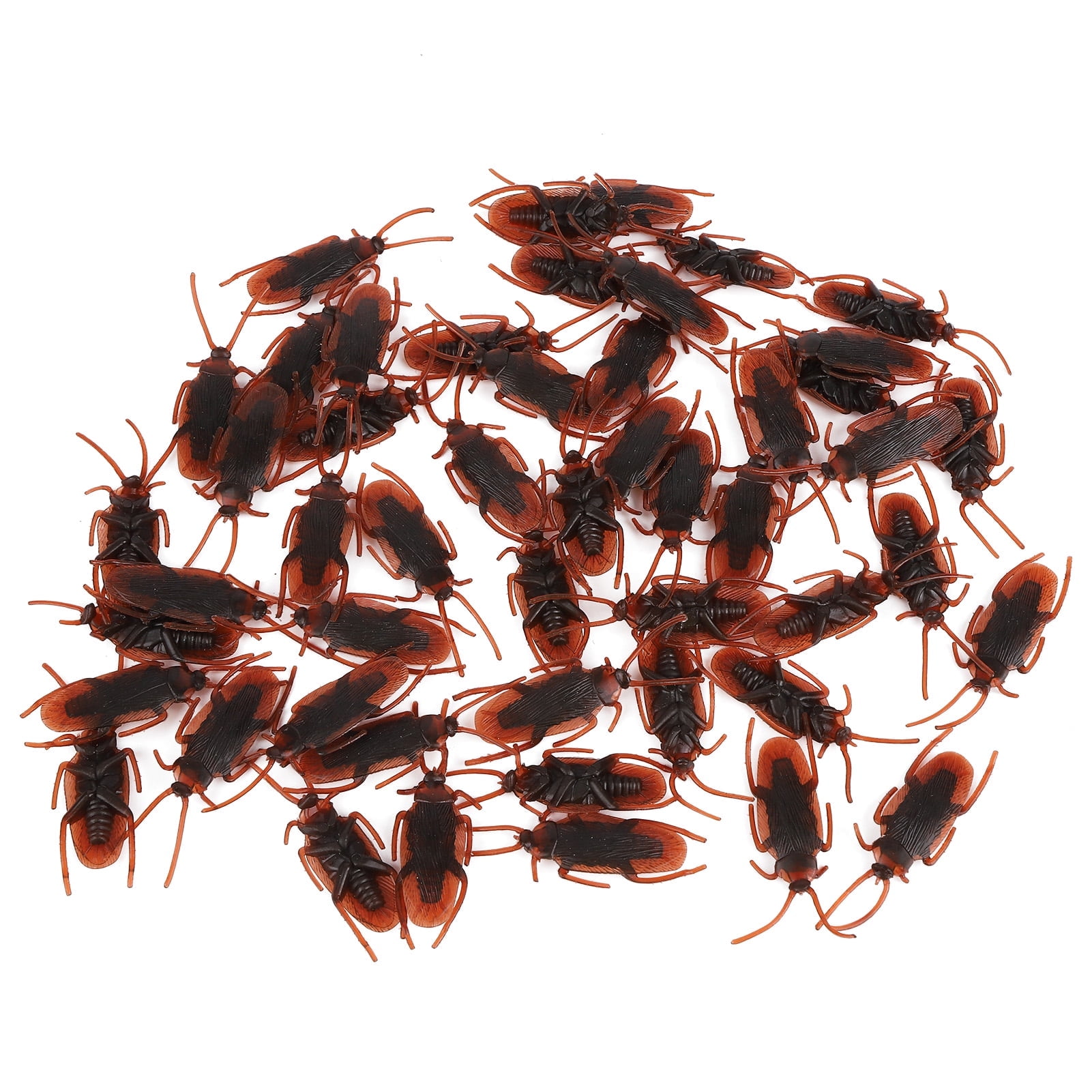 Prank fake cockroach model fake rubber toy prank funny trick joke toy ...