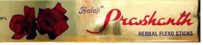 Prashanth Herbal Incense From Balaji Agarbathi, 15 Stick Box - Walmart.com