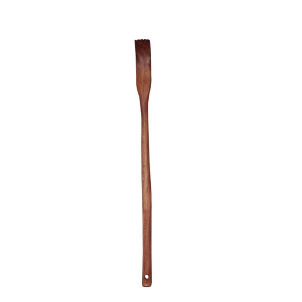 Pratical Convenient Anti Itching Wooden Back Scratcher Extended Curved ...