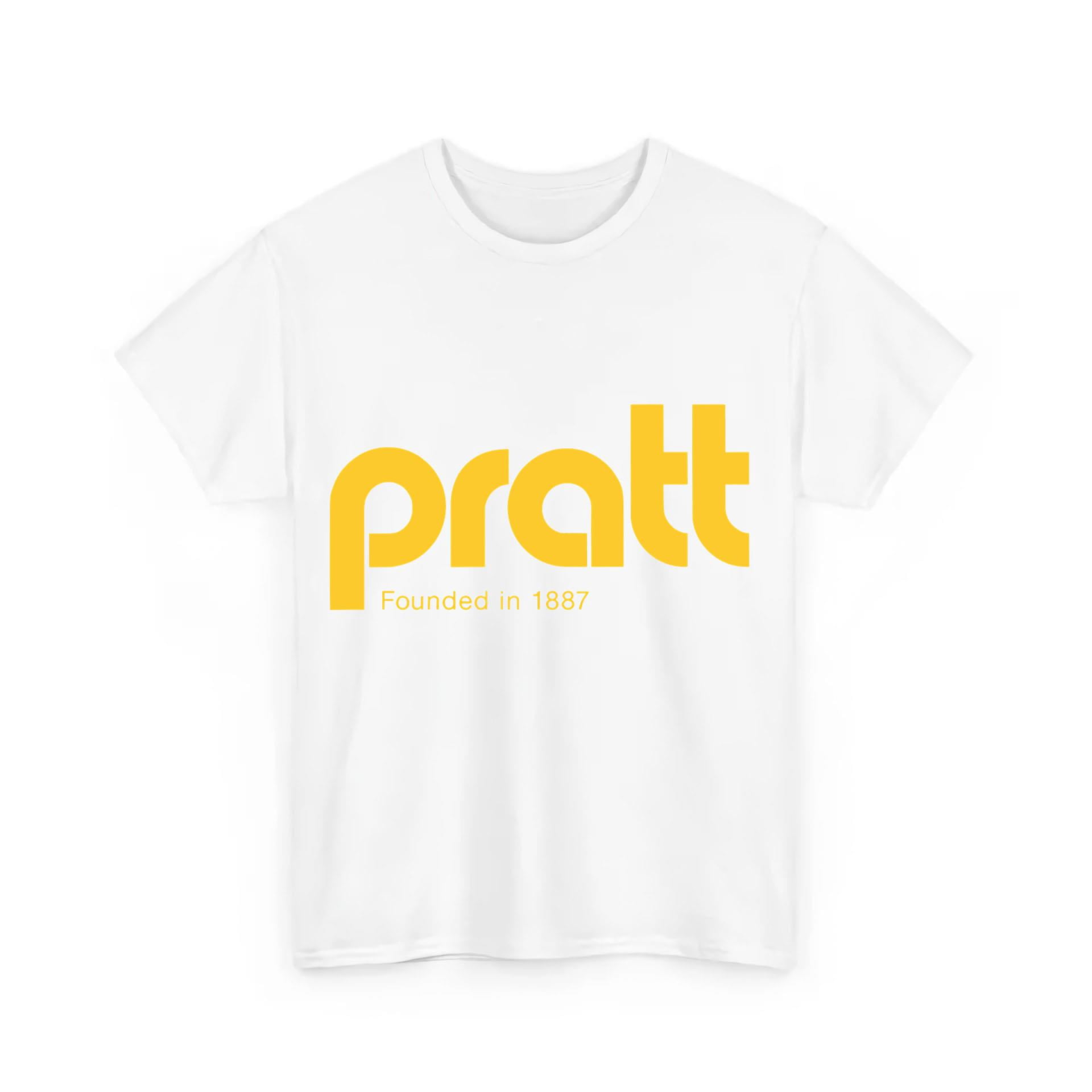 Pratt Retro Logo Black And Gold Unisex Sweatshirt - Walmart.com