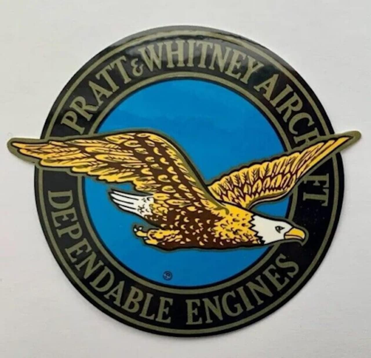Pratt & Whitney Aircraft Engine Decals, Eagle Facing LEFT DEC-0106-LH-X ...