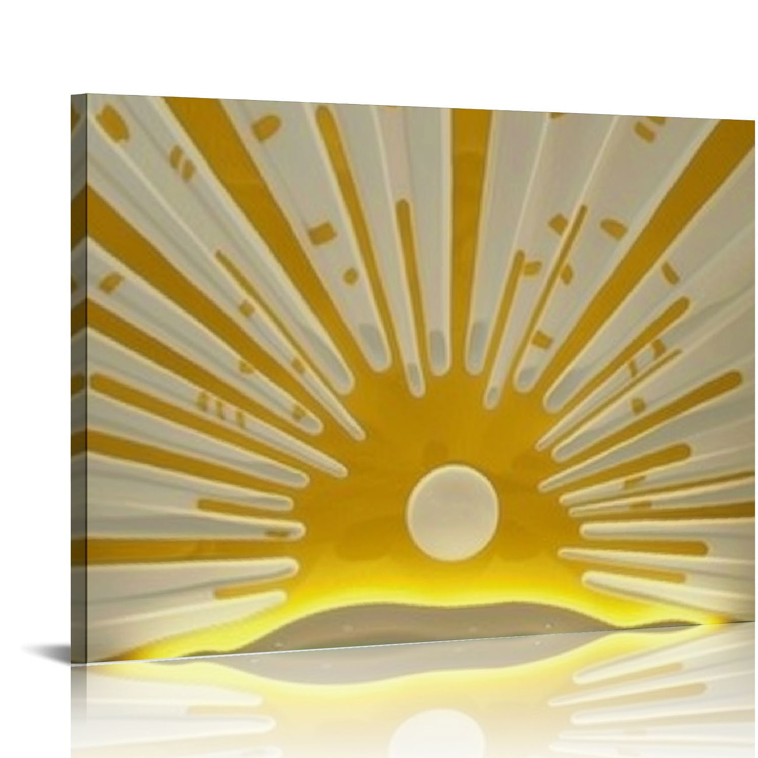 Pratyus Abstract Lighting Design Canvas Wall Decor for Bedroom and ...
