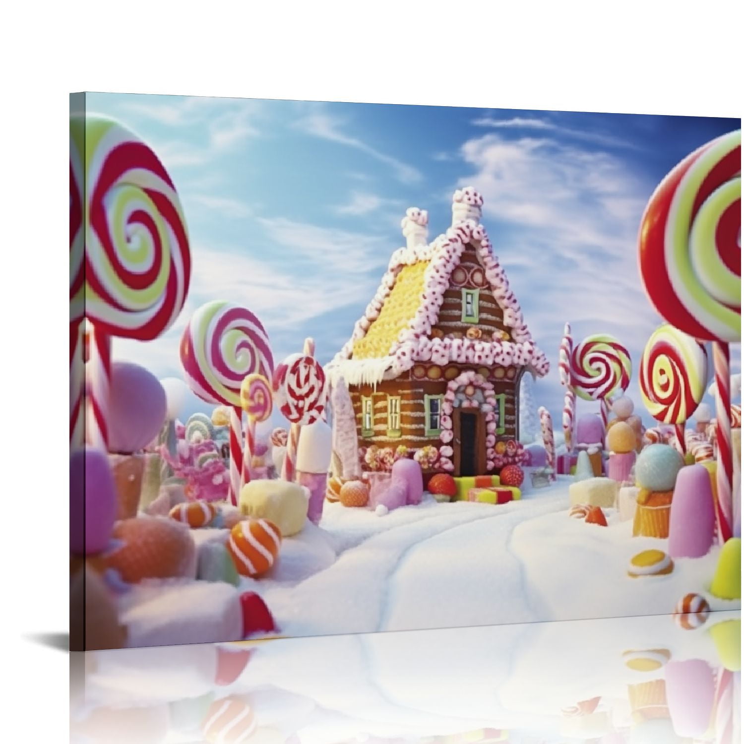 Pratyus Candy Land Canvas Prints Wall Art Decor for Home Living Room ...