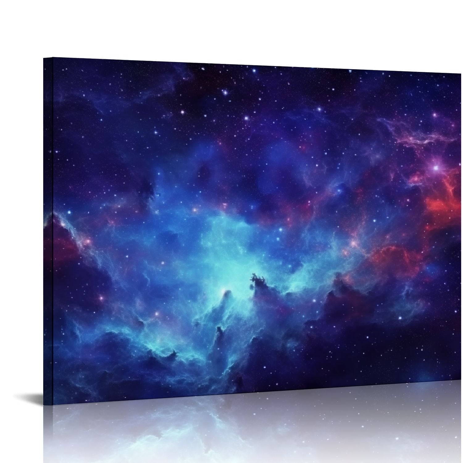 Pratyus Stars Cluster Space Canvas Wall Art Modern Prints Home Office ...