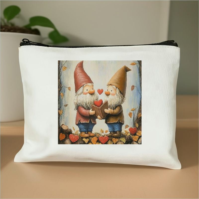 Pratyus Tote Bag Valentine Gift Pink Love Cosmetic Bag for Women ...
