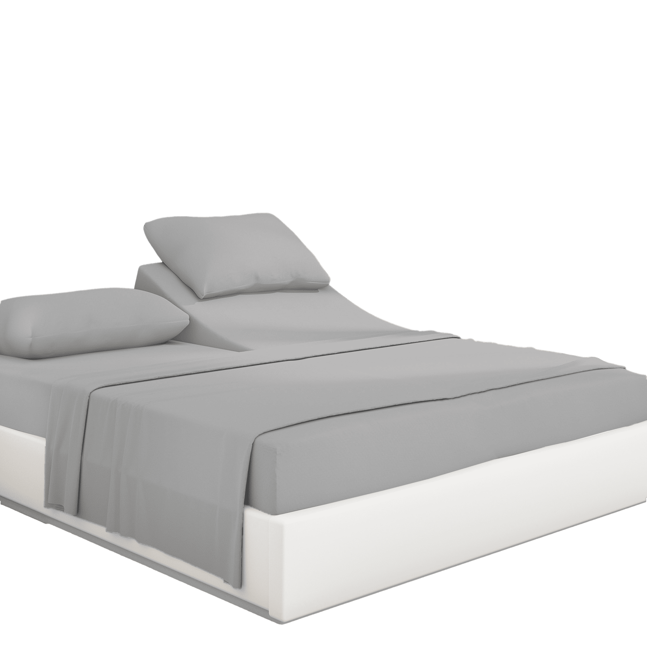 Pratyux 26-INCH EXTRA DEEP POCKETS 6-Piece Split Head Queen Sheet Set ...